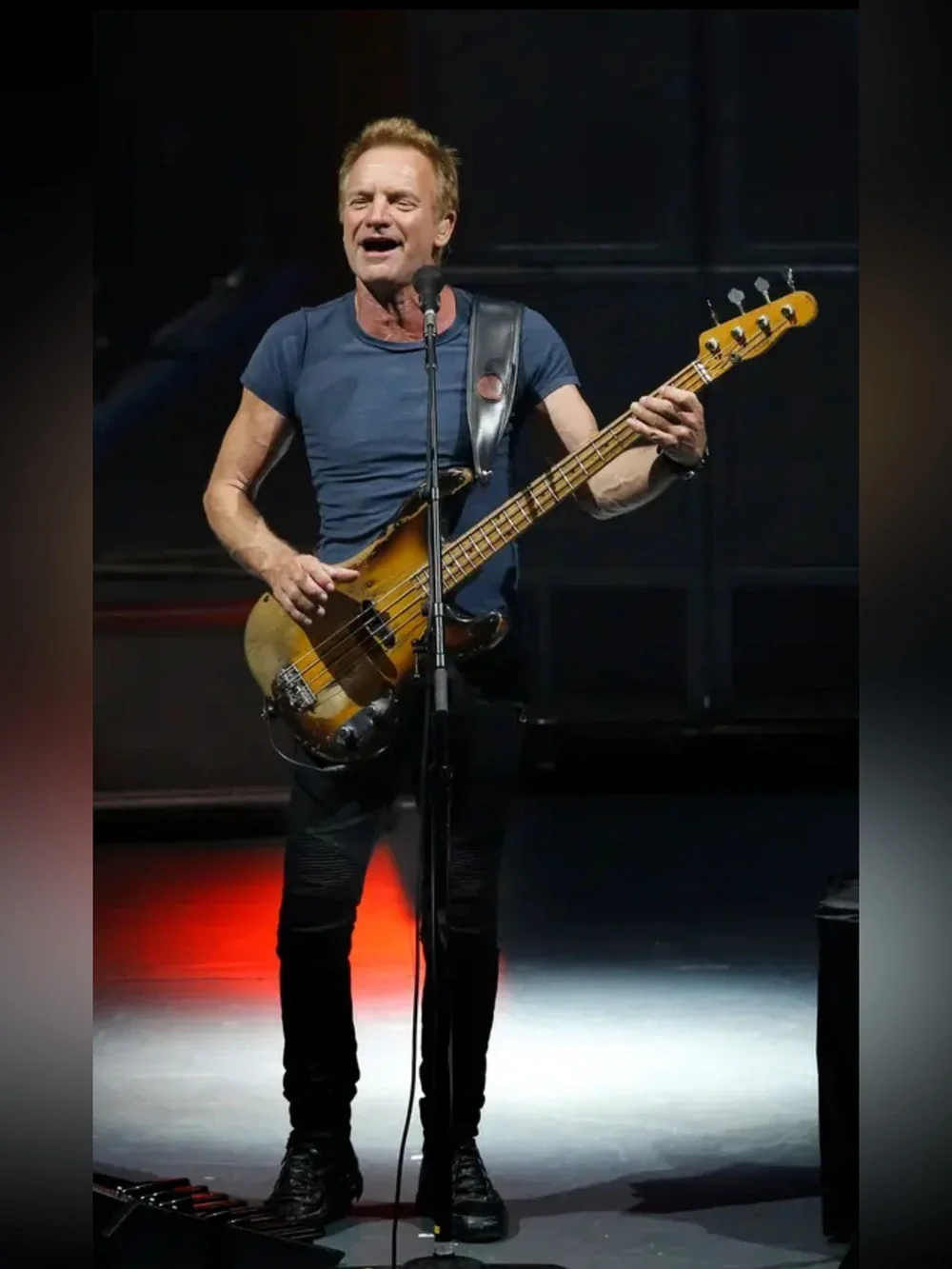 Party Supplies | Sting Musical Artist Life Size Cardboard Cutout Free ...